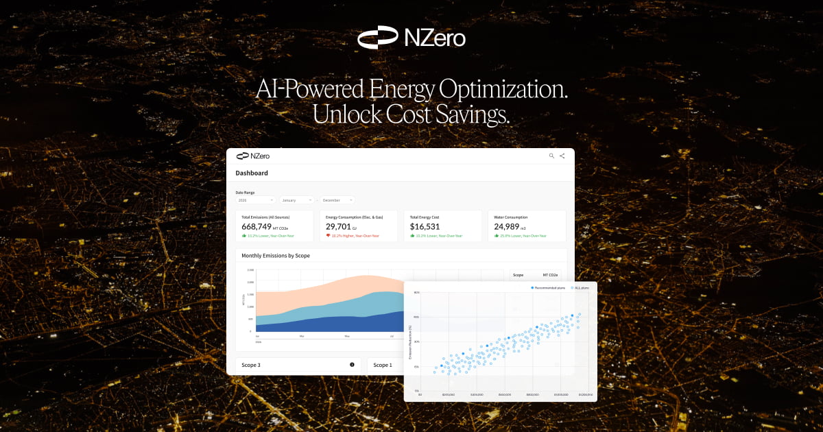 NZero | AI-Powered Energy Optimization. Unlock Cost Savings.
